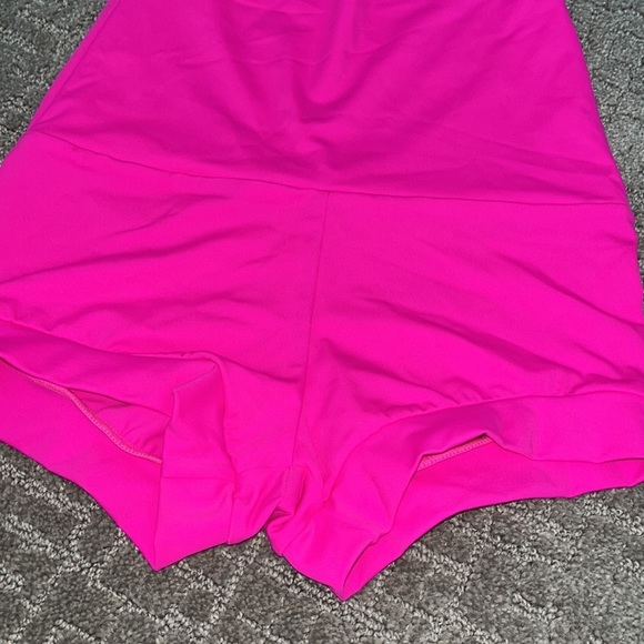 Barbie | Shorts | Barbie Hot Pink Spandex Shorts | Poshmark